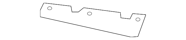 6512A445 - Lower Deflector 2014-2020 Mitsubishi | Mitsubishi Direct Parts