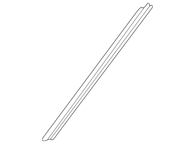 202-698-02-98 - Drip Molding Seal 1994-2000 Mercedes-Benz | Mercedes ...