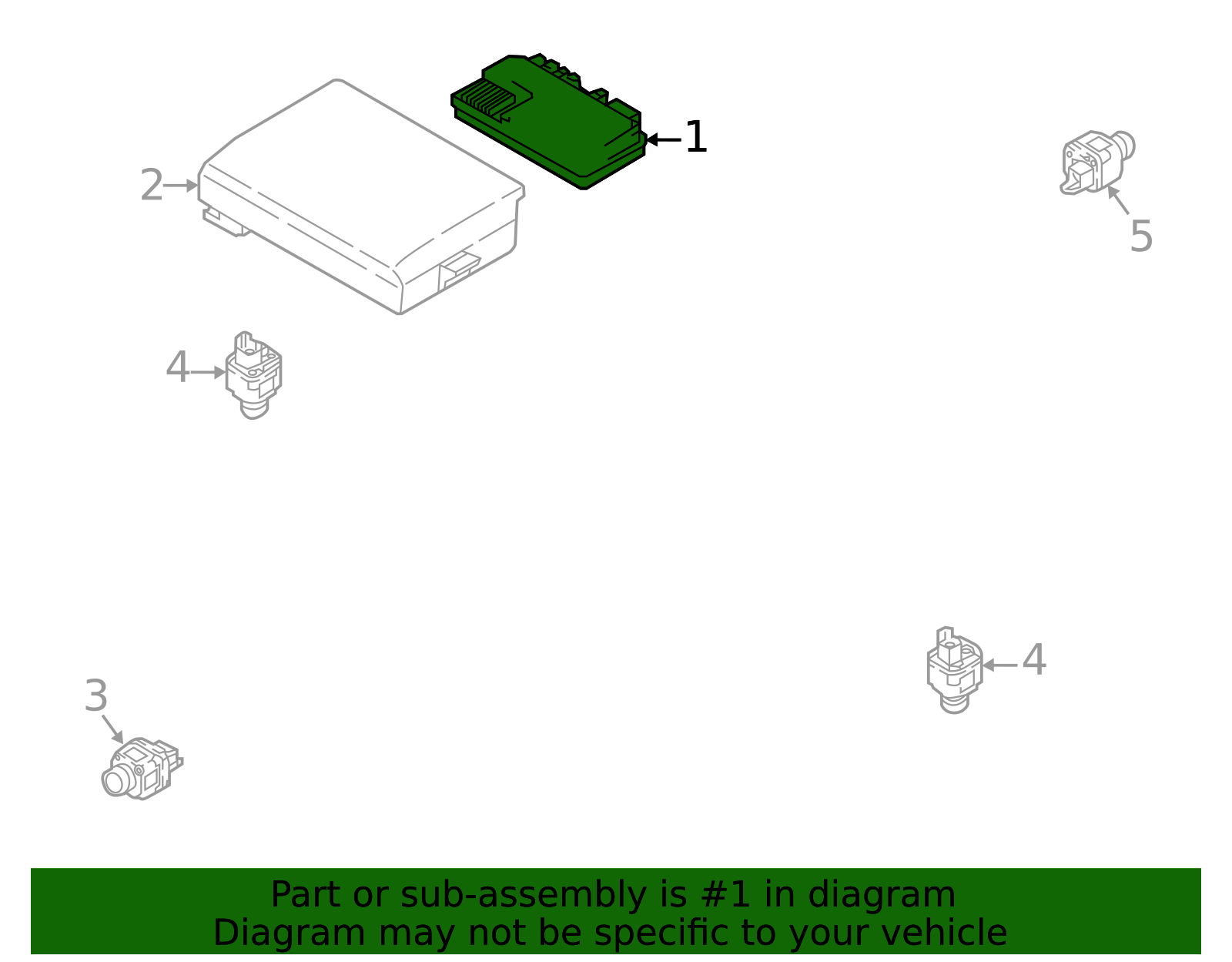 2024-2025 Volkswagen Module 5WA-907-556-H | QuirkParts