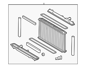 Lexus OEM Radiator Assembly Part# 16400-31A50 | OEM Vehicle Parts
