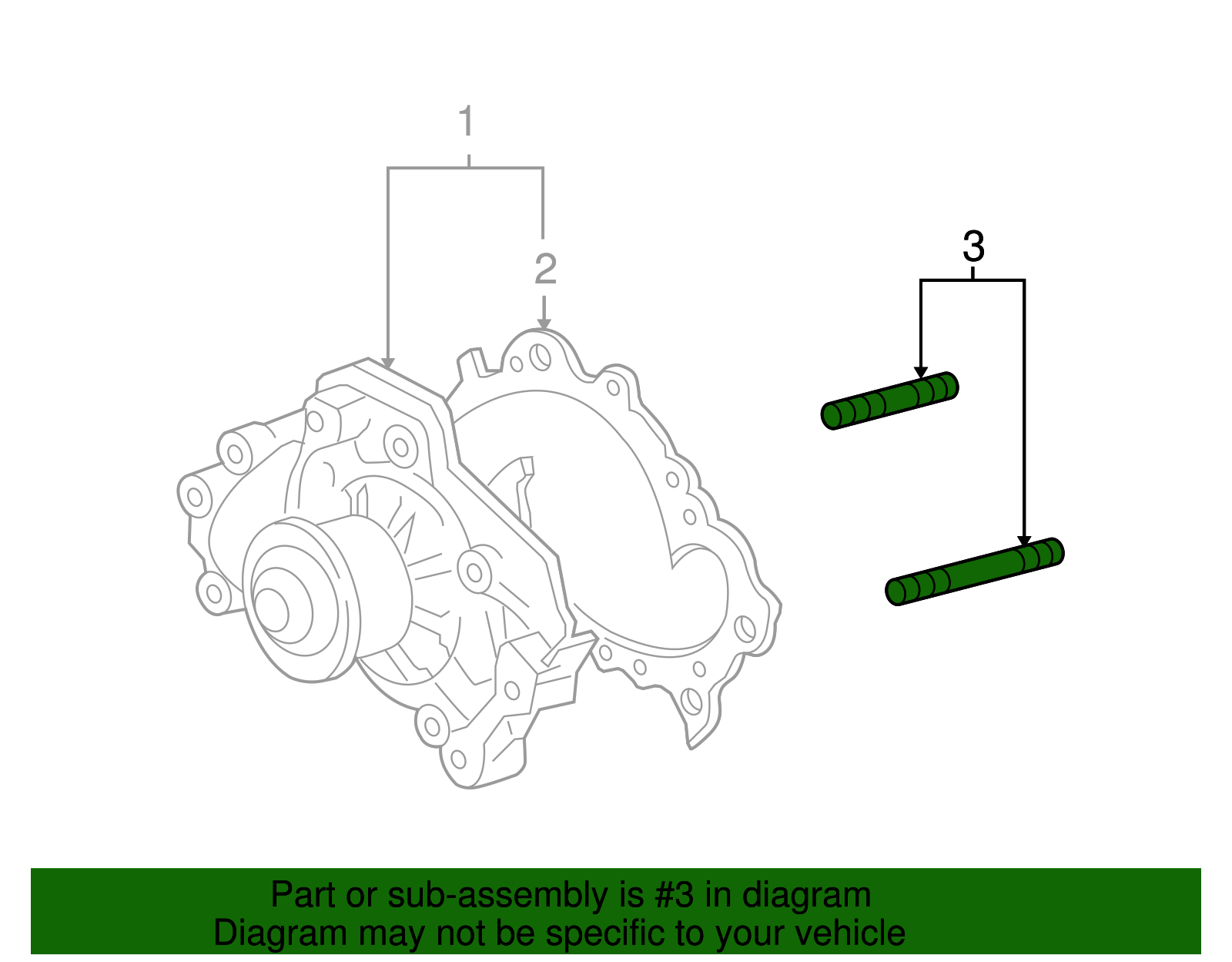 2001-2007 Toyota Highlander 2001-2007 Toyota Highlander - Engine Water ...