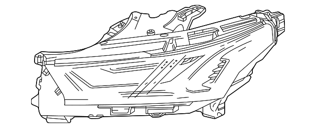 2022-2023 Chevrolet Traverse Daytime Run Lamp 85584765 | GMPartsDirect.com