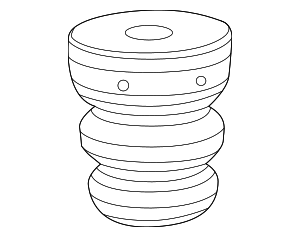 95214399 - Front Suspension Strut Bumper 2012-2020 Chevrolet Sonic ...