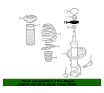 2012-2020 Chevrolet Sonic Front Suspension Mounting Plate 13504061 ...