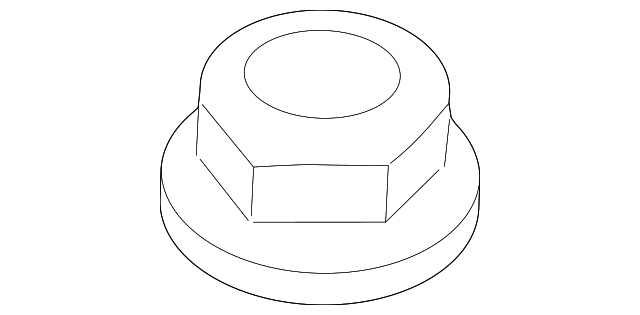 2010-2023 GM M14x1.5 Multi-Purpose Nut 11569638 GM | GMPartsDirect.com