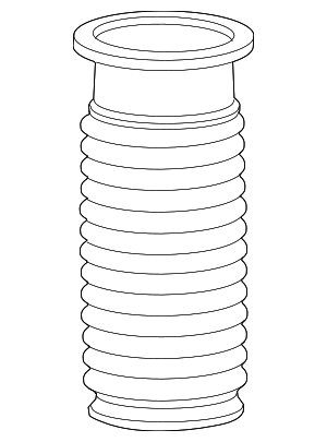 2012-2020 Chevrolet Sonic Front Suspension Strut Boot 96853901 ...