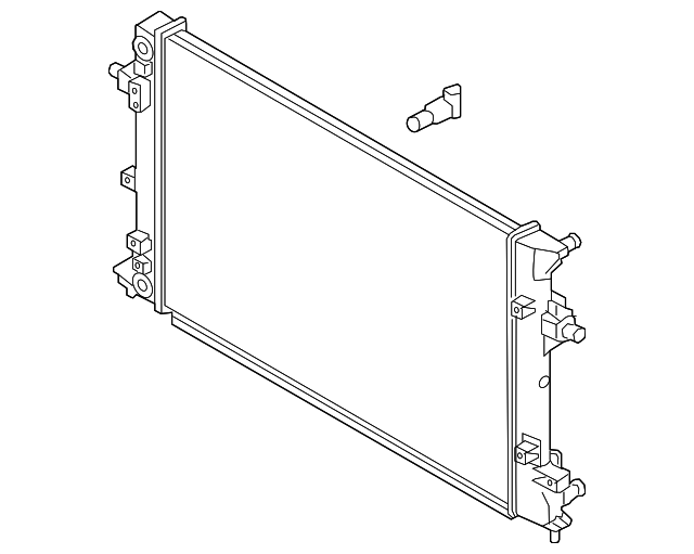 2017-2021 Hyundai Ioniq Radiator 25310-G7000 | OEM Parts Online