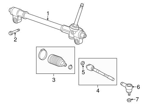 Steering Gear & Linkage for 2013 Chevrolet Spark | GMPartsDirect.com