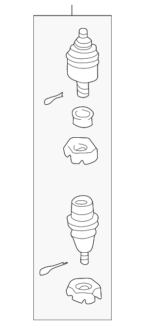 1984-2006 Jeep Balljoint 83500202AB | MoparPartsCanada.ca