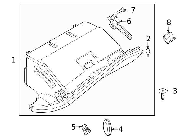 55054-WAA01 - Damper - 2020-2023 Toyota GR Supra | OEM Genuine Toyota Parts