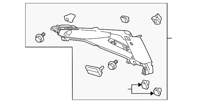 2010-2015 Chevrolet Camaro Jet Black Passenger Side Quarter Upper Trim ...