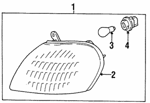 Toyota Pickup Tail Lights For Sale | OEM Genuine Toyota Parts