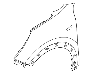 66311-G5000 - Fender 2017-2022 Kia | Kia.Parts Store