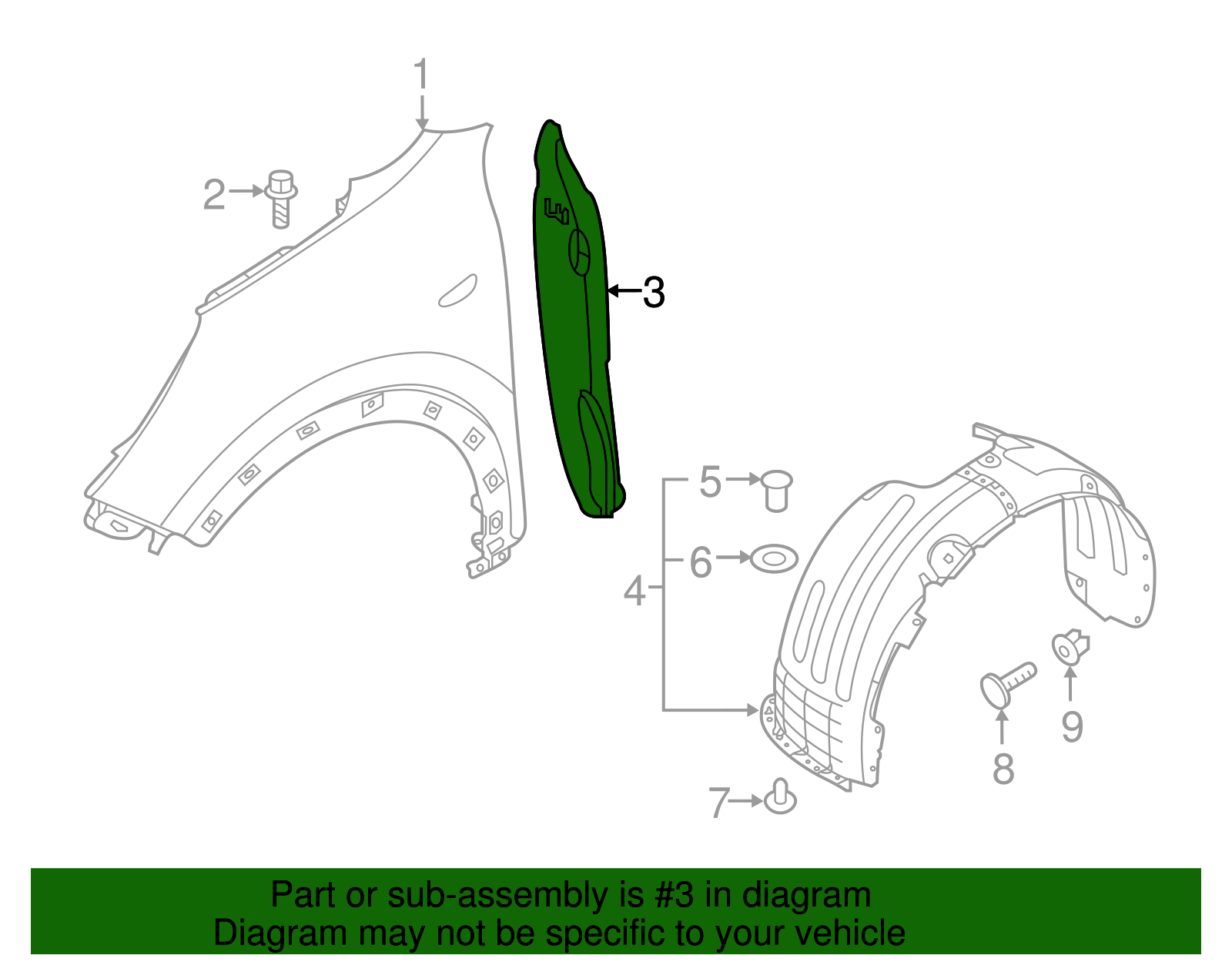 84141-G5000 - Insulator 2017-2022 Kia | Kia.Parts Store