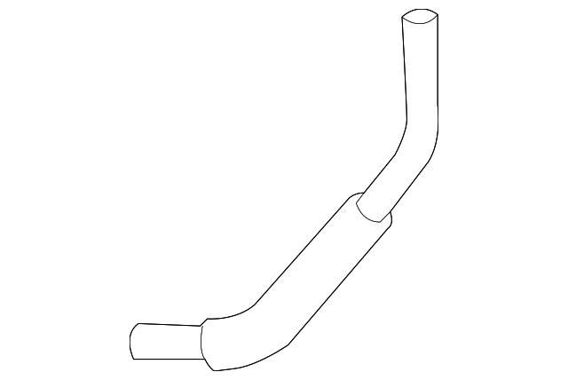 2006-2010 Toyota Highlander Engine Coolant Hose 16267-20050 | Toyota ...