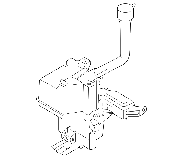98611-R0100 - Reservoir - 2022-2023 Kia Carnival | Kia Auto Parts
