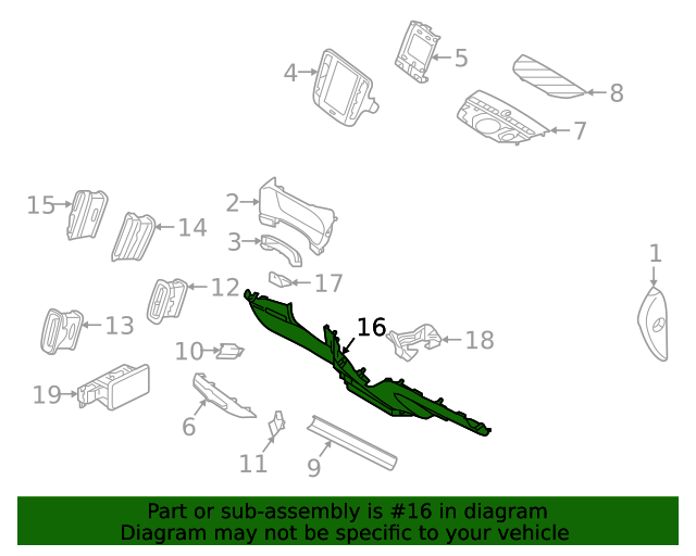 32234871 - Lower Panel - 2019-2023 Volvo | My Swedish Parts