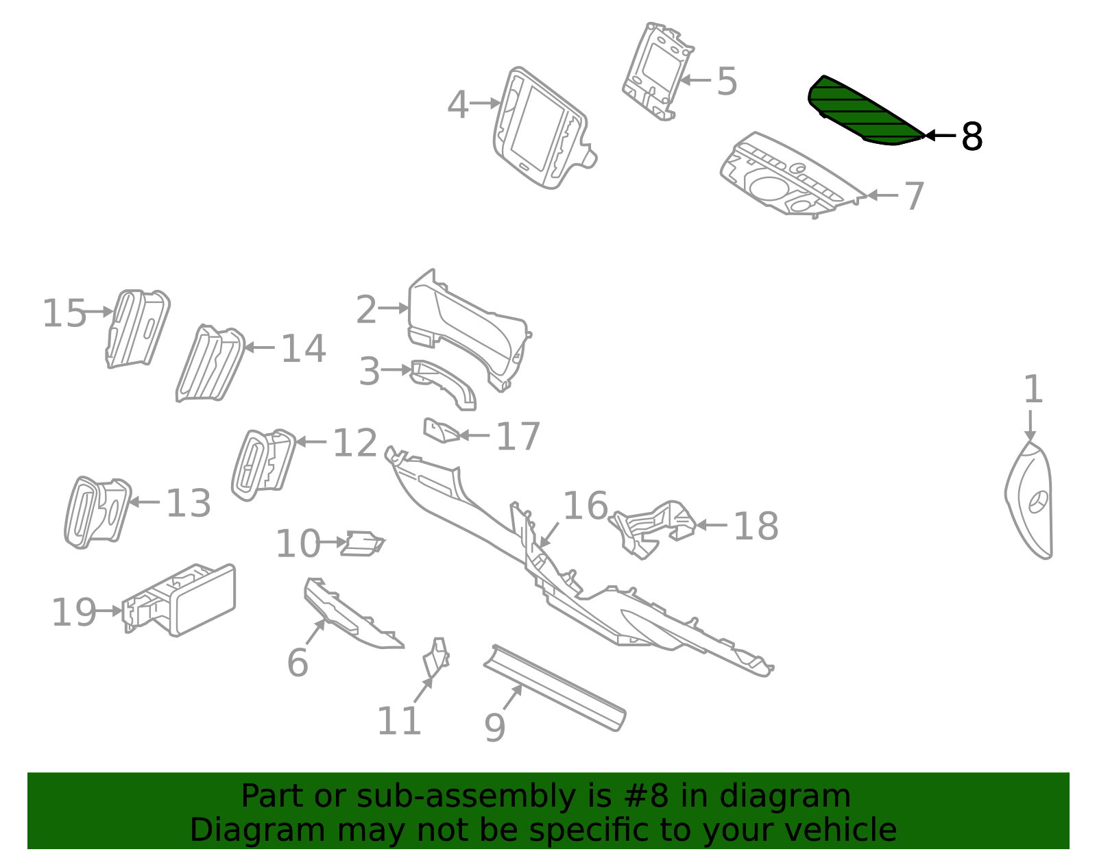 31442697 - High-Quality Speaker Cover for 2019-2025 Volvo | AutoNation ...
