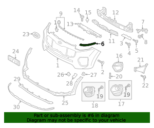 2020 Kia Sportage Center Bracket - Driver's Side (LH) 86533-D9500 ...