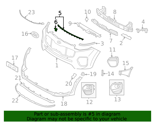 86357-D9000 - Seal To Hood 2017-2022 Kia Sportage | Kia.Parts Store
