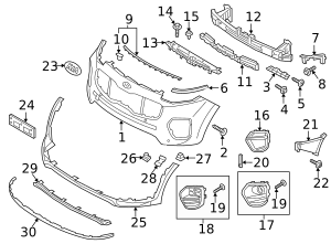 2020-2021 Kia Sportage Valance Panel 86512d9500 - KiaAutoParts.com ...
