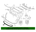 86567-D9500 - Lower Deflector 2020-2022 Kia Sportage | Kia.Parts Store