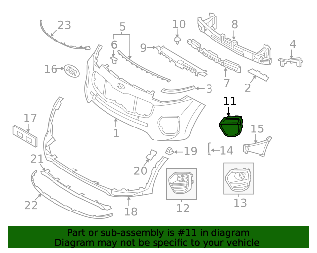 86522-D9500 - Hole Cover 2020-2022 Kia Sportage | Kia.Parts Store