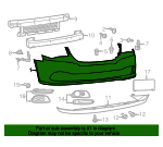 2011-2020 Mopar Fascia 68088966AB | Mopar Parts Canada