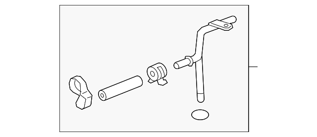 2013-2023 GM Engine Coolant Air Bleed Pipe 12683453 GM | GMPartsDirect.com