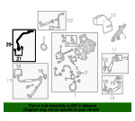 2013-2023 GM Turbocharger Coolant Return Pipe 12679313 GM ...