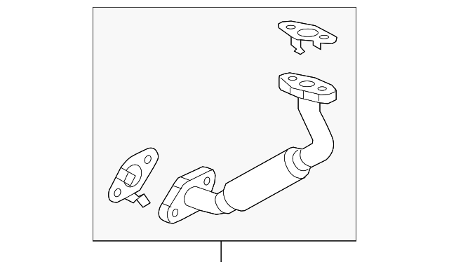 12679315 - Turbocharger Oil Return Pipe 2013-2023 GM | AutoNationParts.com