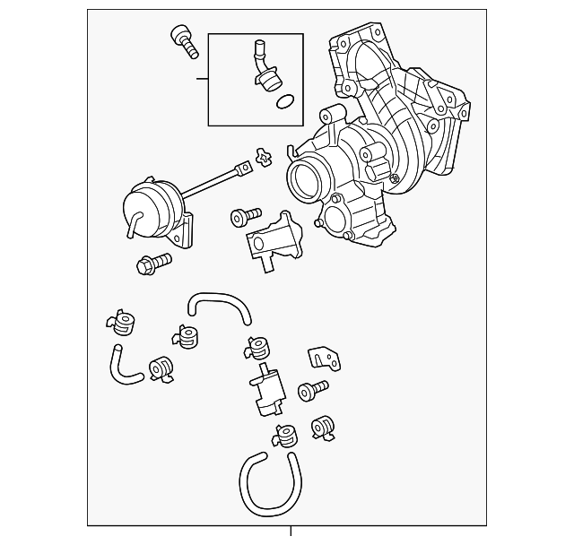 2013-2023 GM Engine Turbocharger 12682937 GM | GMPartsDirect.com