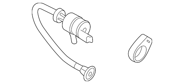 2007-2016 Mini Fuel Tank Vent Hose 13-90-7-624-538 | Mini Parts Direct