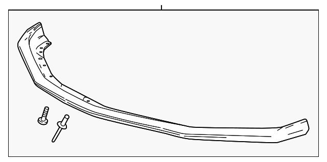 2020-2024 Chevrolet Camaro Exterior Trim, Front Fascia Extension ...