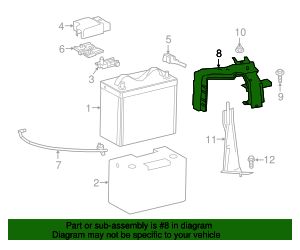 2016-2018 Toyota RAV4 Hold Down Clamp 74404-42240 | Toyota Parts Center