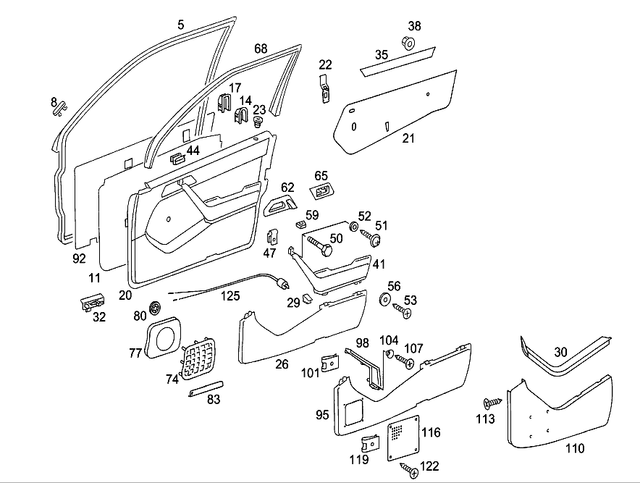 201-727-02-87 - Seal 1955-1993 Mercedes-Benz | Mercedes-Benz USA Parts