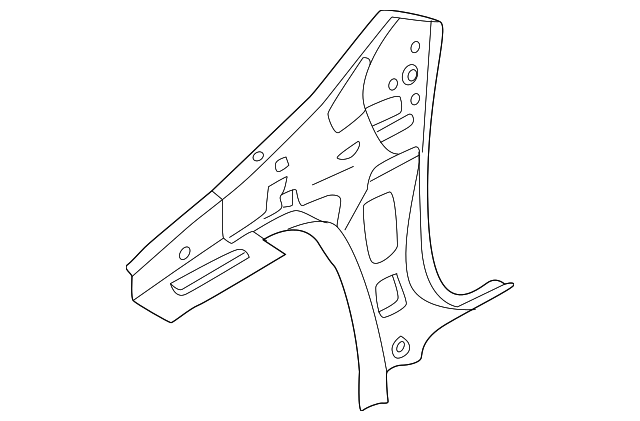 2020-2025 Nissan Sentra Inner Hinge Pillar G6240-6LBMA | Nissan Parts OEM