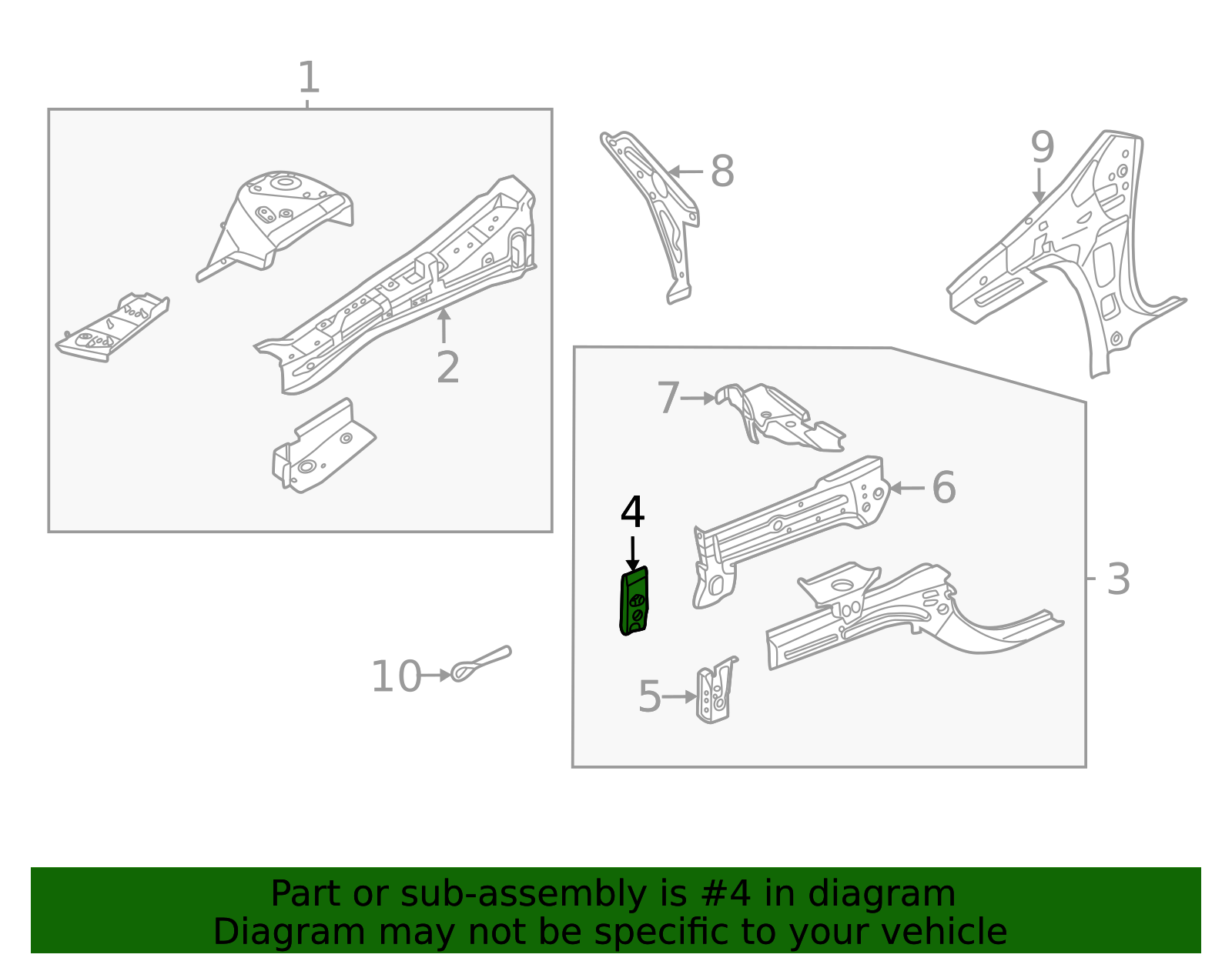 2020-2025 Nissan Sentra Front Bracket G51F7-6LBMA | Nissan RVA