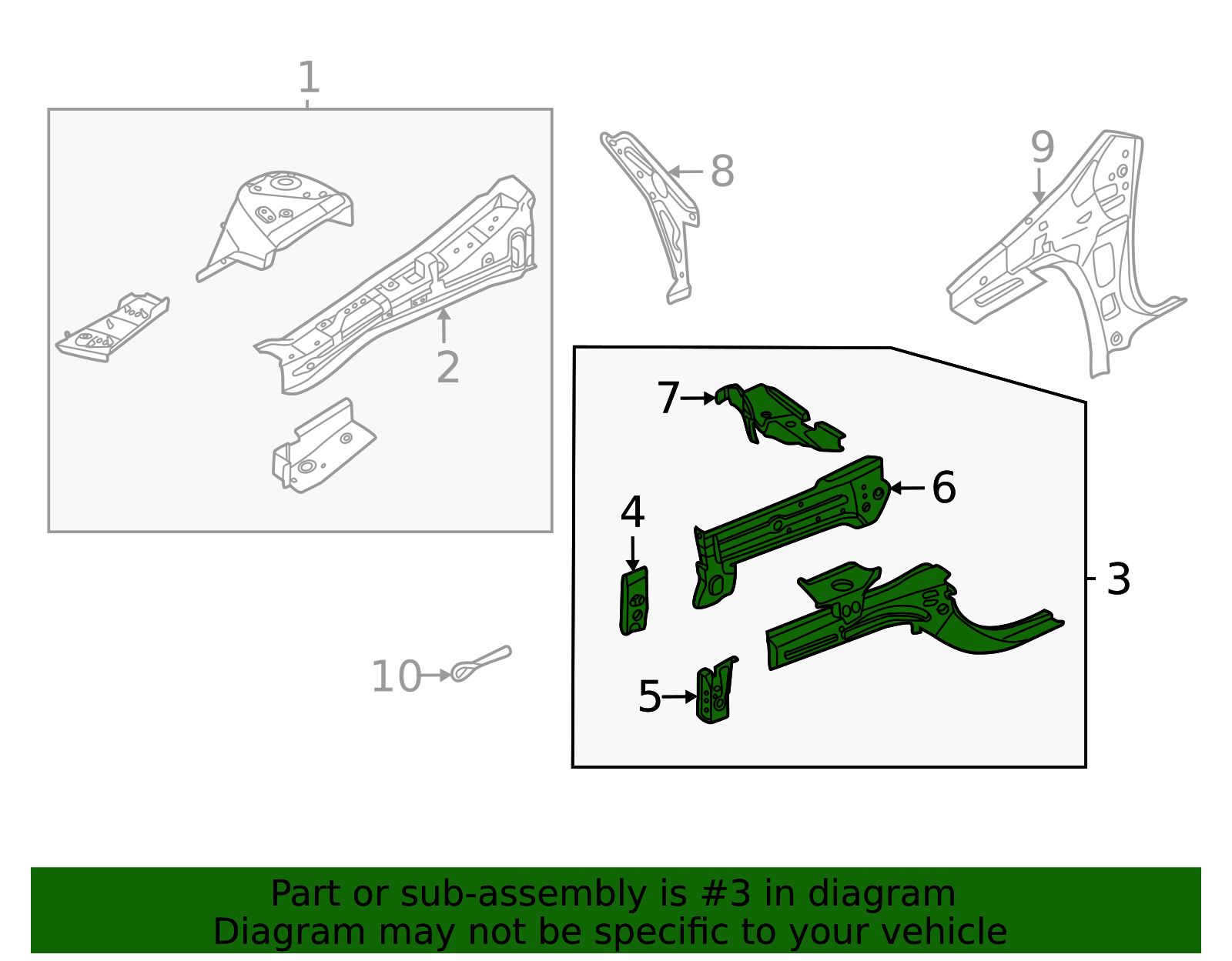 G5110-6LBMA - 2020-2024 Nissan Sentra - Side Member | Anicra Nissan Parts