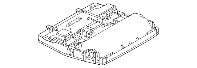 Genuine OEM Overhead Console Part# LR130989 Fits 2020-2022 Land Rover ...