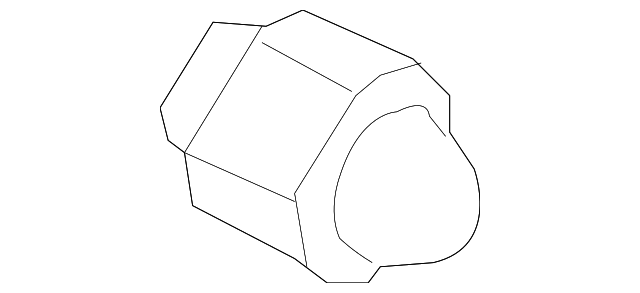 2009-2020 Nissan Wheel Nut 40224-JK00A | TascaParts.com