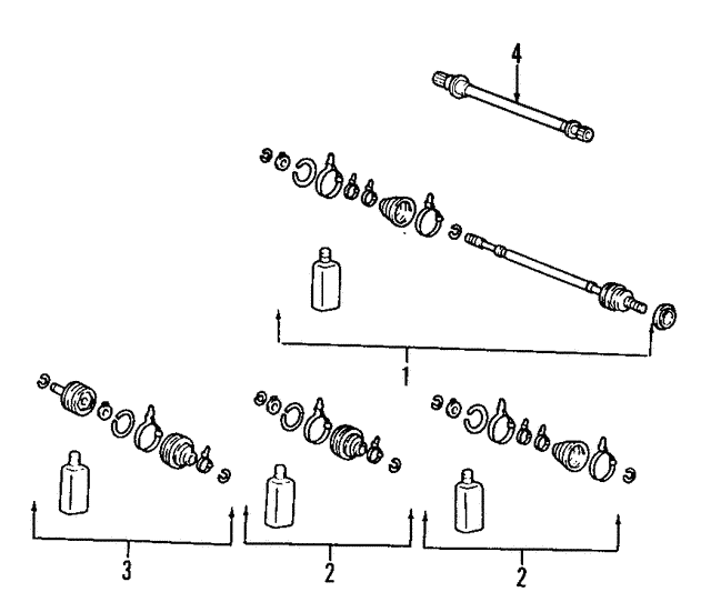 49509-3F800 - Boots 2004-2006 Kia Amanti | Kia.Parts Store