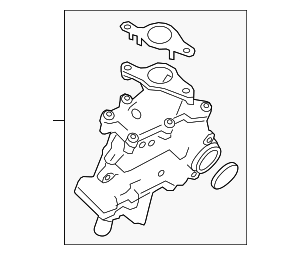 Genuine OEM Egr Cooler Part# LR132636 Fits 2018-2019 Land Rover Range ...