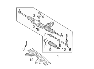 2003-2020 Mercedes-Benz Tie Rod Boot 203-463-03-96 | MB Parts Center