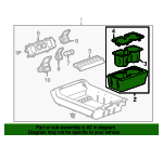 2014-2018 GM Cup Holder 23467146 | GMPartsDirect.com
