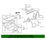 1997-2015 GM Engine Oil Pump Pickup Tube Gasket 12557752 GM ...