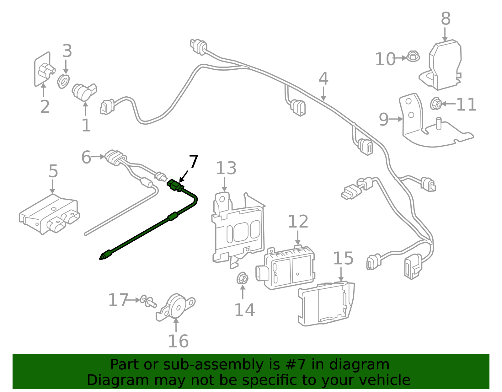 2024-2025 Audi Wire Harness 4K5-971-104-BH | TascaParts.com