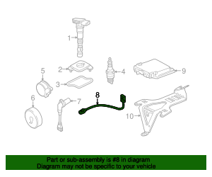 2004-2009 Volkswagen Knock Sensor 077-905-377-G | OEM Parts Online