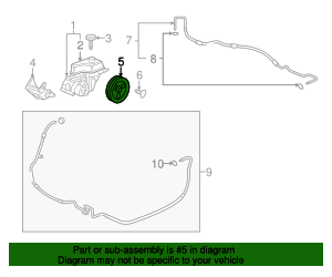 2006-2011 GM Power Steering Pulley 19367417 | TascaParts.com
