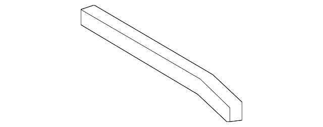 2009-2015 Toyota Venza Radiator Assembly Upper Seal 16561-0V010 ...